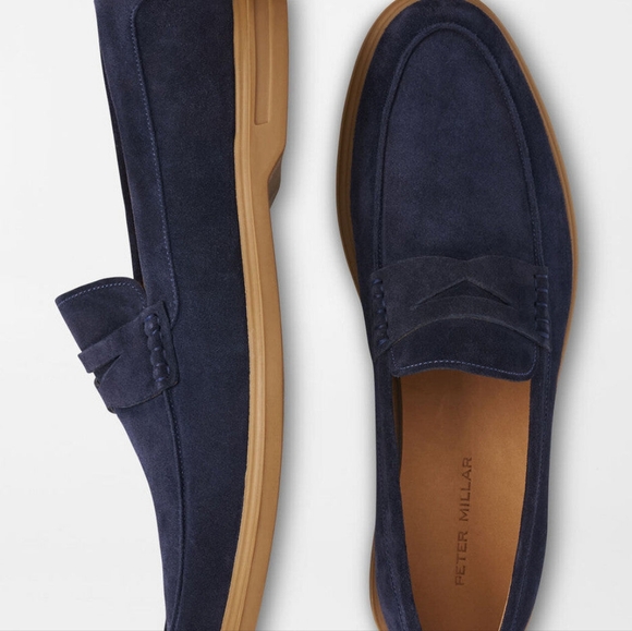 Peter Millar | Shoes | New Mens Peter Millar Golf Excursionist Penny ...